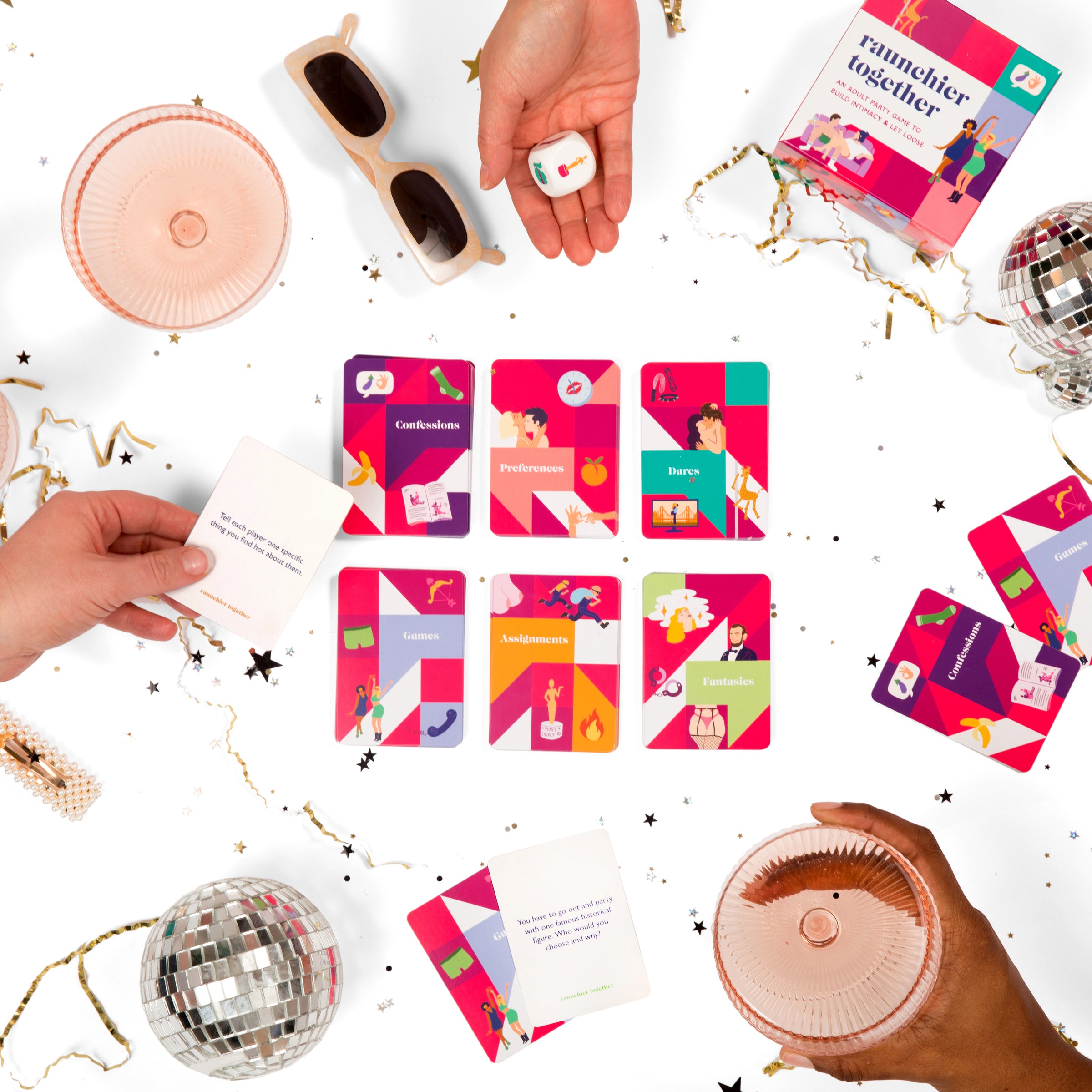 Raunchier Together: An Adult Party Game To Build Intimacy & Let Loose